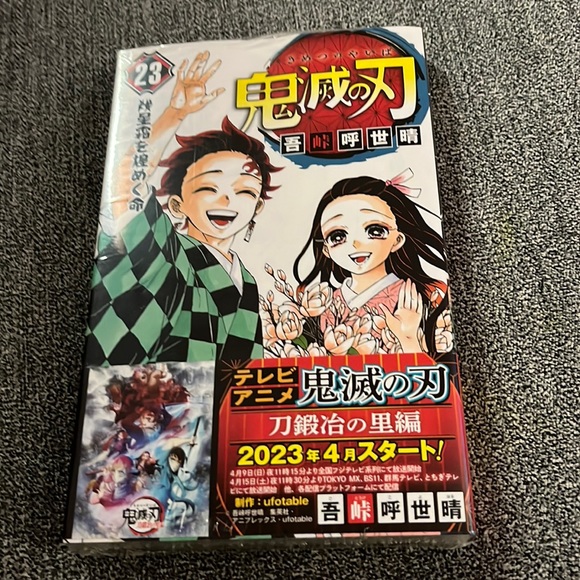 Shueisha | Accessories | Demon Slayer Manga Book Vol23 Brand New From ...